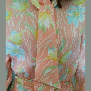 Denise L | Dresses | Vintage Denise L Secretary Floral Dress | Poshmark